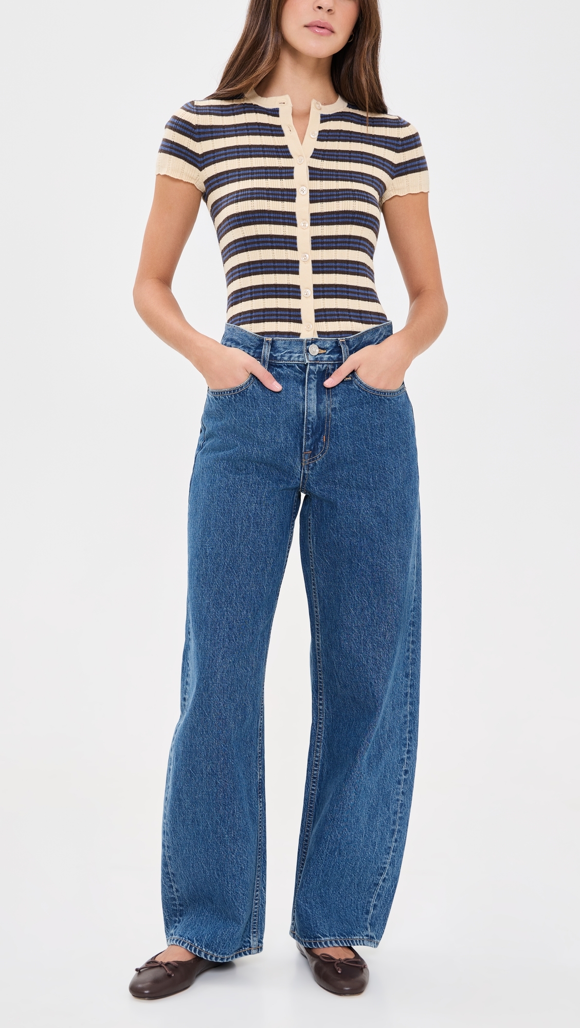 SLVRLAKE SLVRLAKE Estelle Wide Leg Jeans